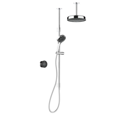 Mira Showers Platinum Dual Ceiling Fed Wireless Digital Mixer Shower ...