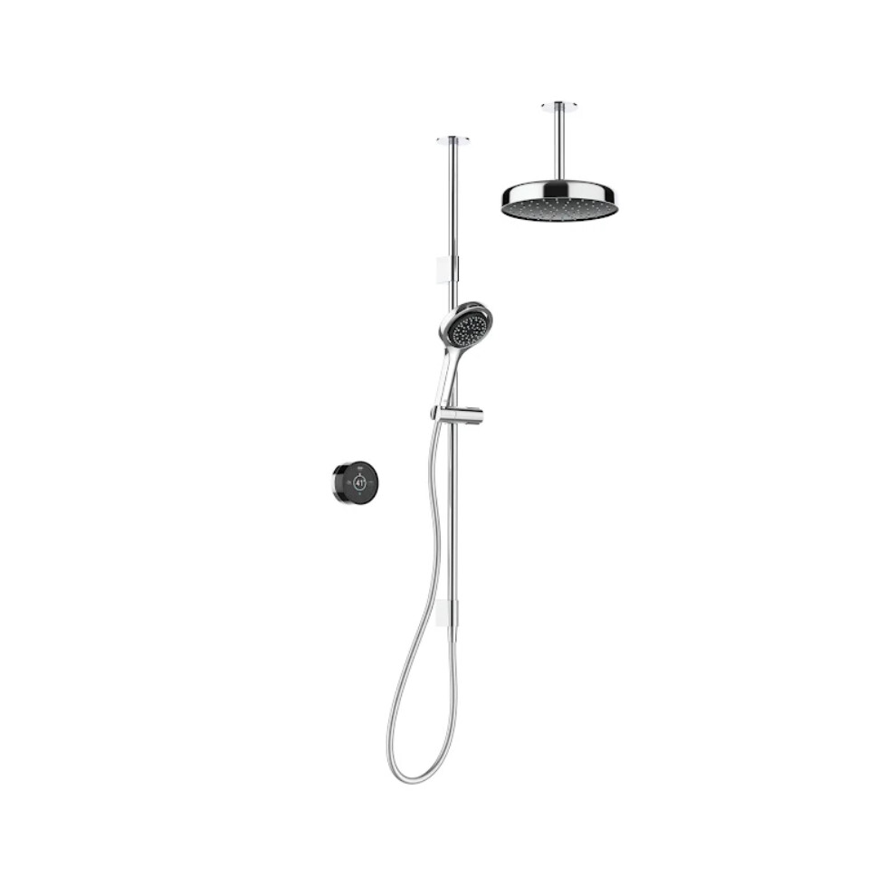 Mira Showers Platinum Dual Ceiling Fed Wireless Digital Mixer Shower ...