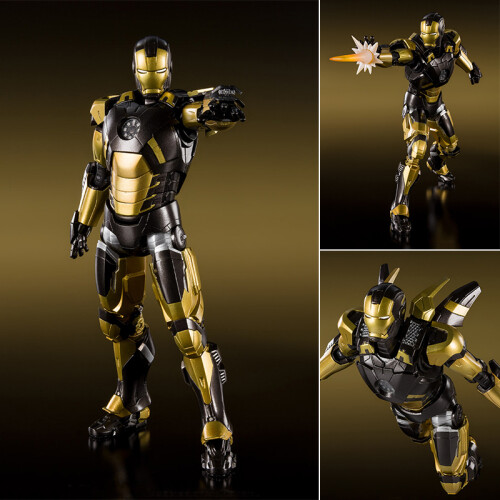 (MK20) MK20 MK7 Iron Man Python Black Gold KAIYODO YAMAGUCHI legend ...