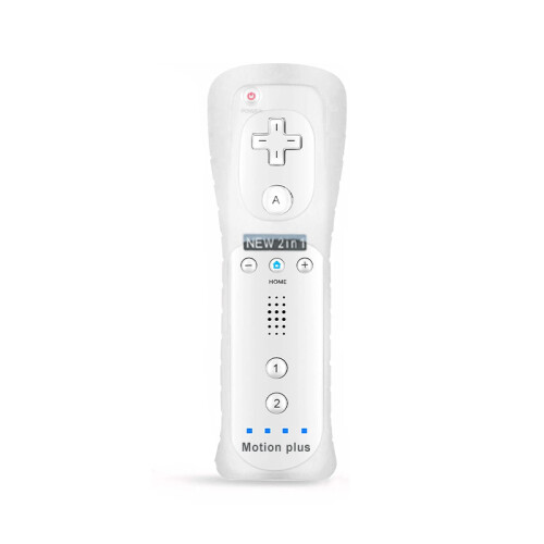(White 2) Built-in Motion Plus Wireless Remote Gamepad Controller For ...