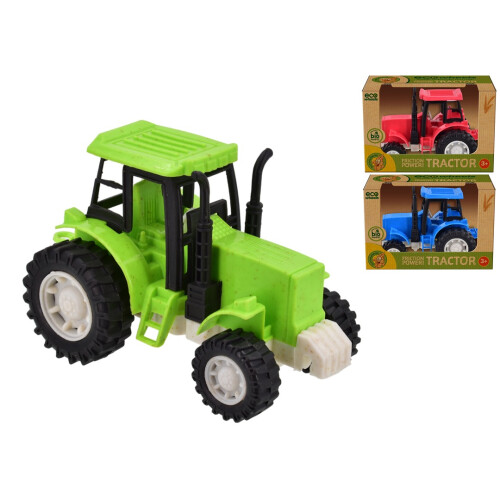 Eco Wheels Bio Plastic Tractor 12cm (Colours Vary) on OnBuy