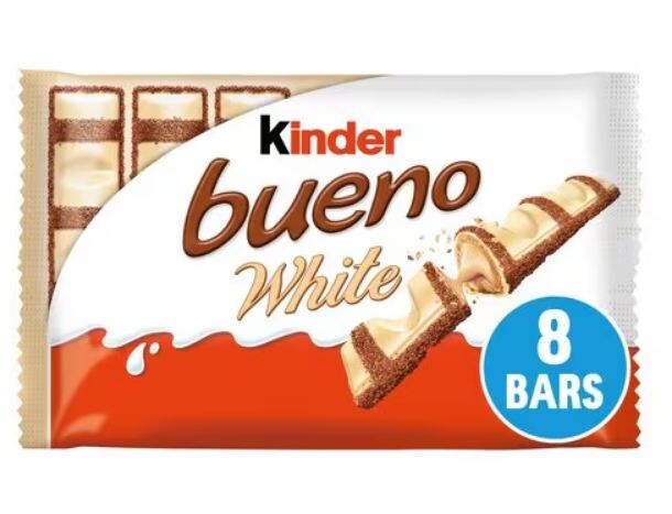 Kinder Bueno White Chocolate Bars Multipack 4 X 39g(Pack of 3) on OnBuy