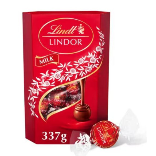 Lindt Lindor Milk Chocolate Truffles Carton 337G on OnBuy