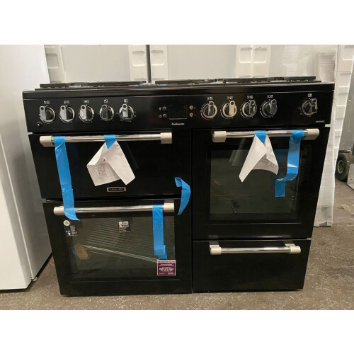 Leisure CK110F232K Cookmaster 110cm Dual Fuel Range Cooker Black on OnBuy