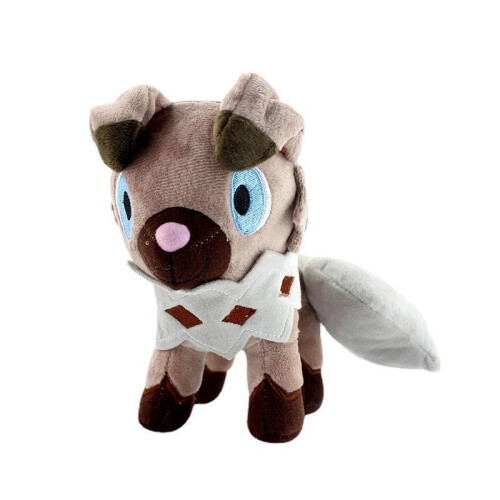 New Rockruff Plush Dog Doll Children's Plush Stuffed Toy Birthday Gift ...