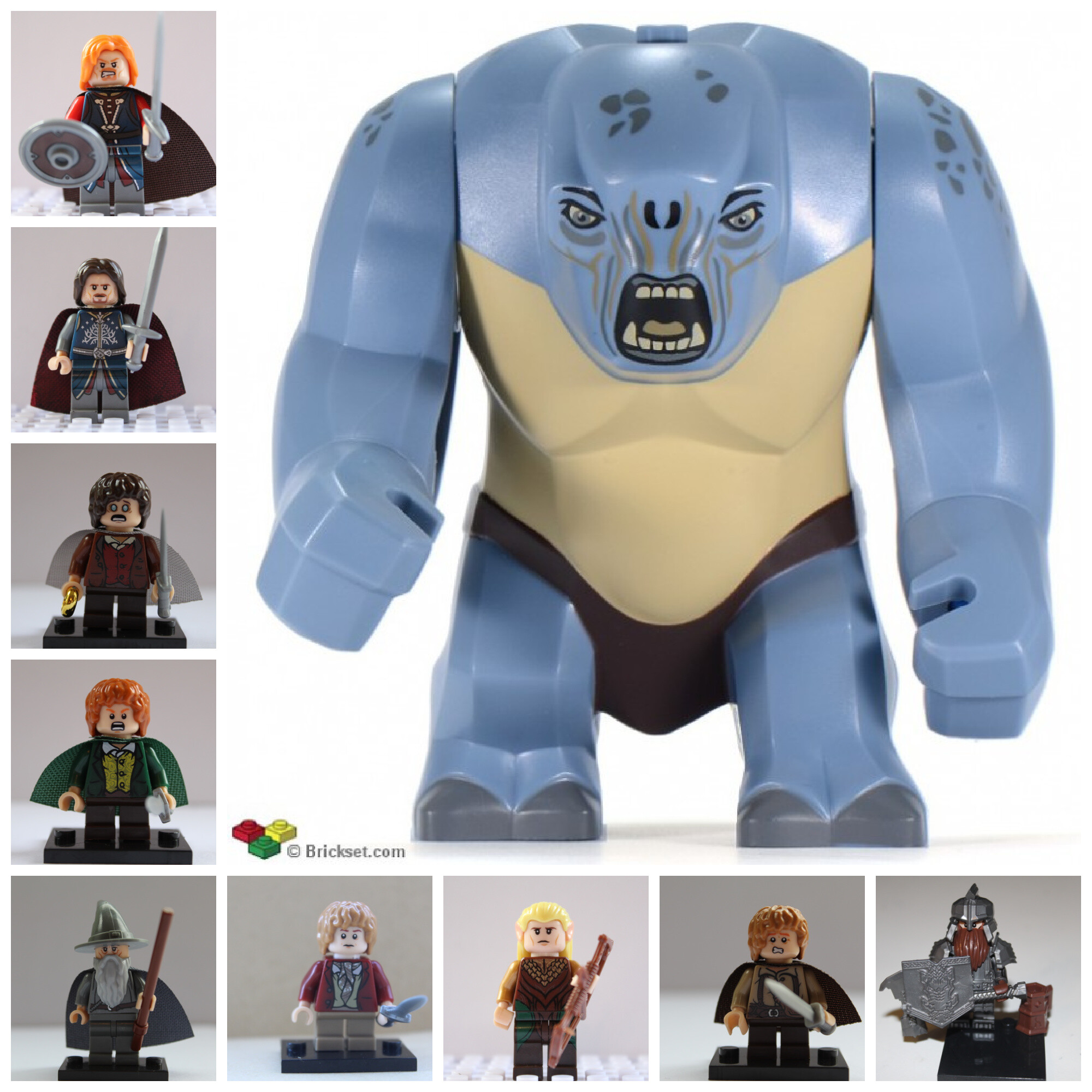 Lord of the Rings Hobbit Fit Lego Mini Figures Super Hero Toys Legolas ...