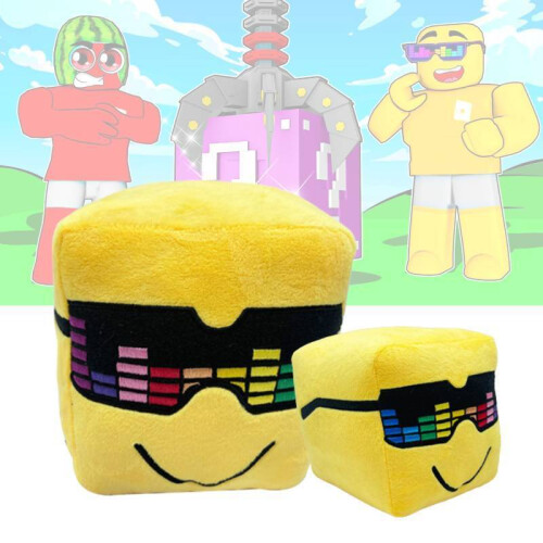 Cartoon Roblox Sunny And Melon Cute Plush Toy Stuffed Doll Kids ...