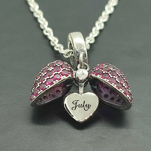 July Birthstone Necklace and Pendant. Birthstone Pendant also fits ...