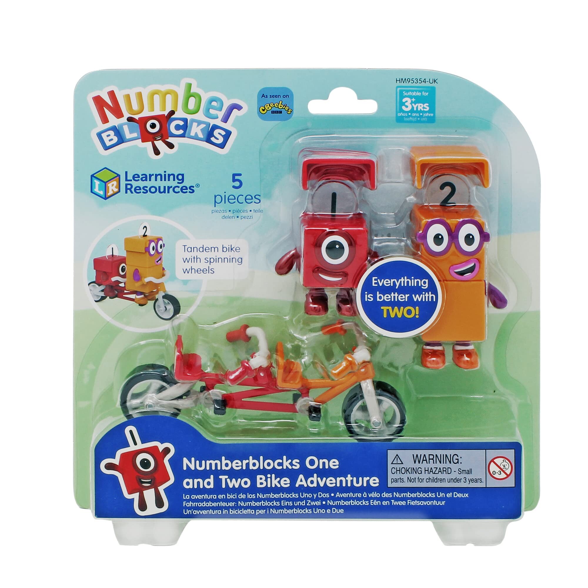 Numberblocks One and Two Bike Adventure Official Collectible Toys ...