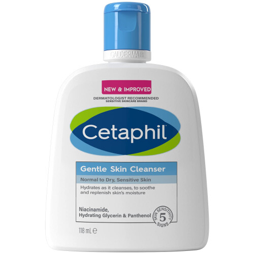 Gentle Skin Cleanser Travel-Size 118ml, Soap-Free Face & Body Wash ...