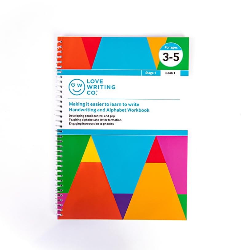 Handwriting and Practice Writing Book 1- Age 3-5years - Letter Tracing ...
