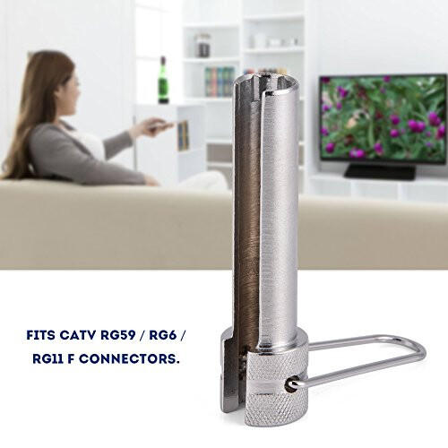 Coaxial Cable F Connector Spanner, CATV Security Shield Connector ...