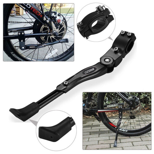 Bicycle Kickstand Adjustable Bike Kickstand Aluminium Alloy Side Stand ...