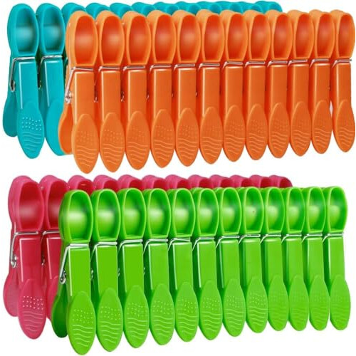 Clothes Pegs, 52 Packs Clothes Pegs for Washing Line Washing Pegs with ...