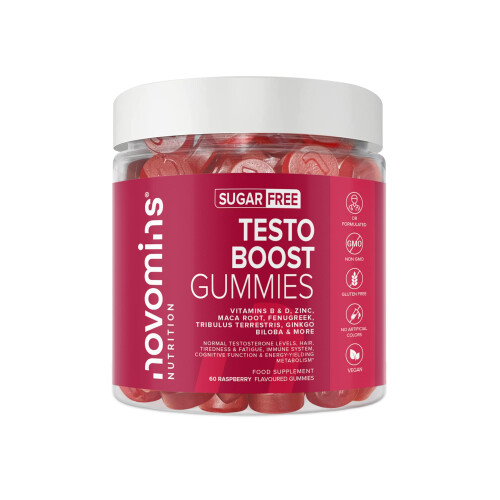 Testo Boost Gummies - Vegan Testosterone Supplement for Men - Vitamin D ...