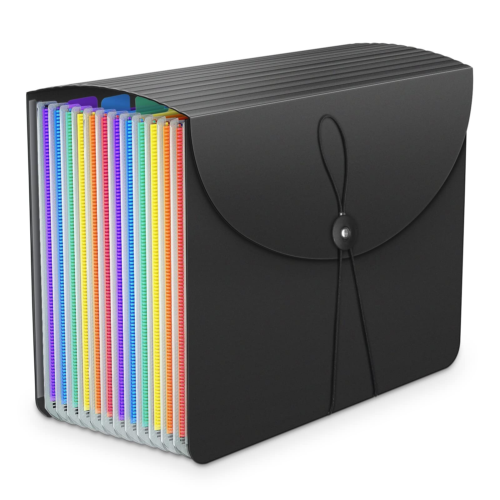 File Organiser with13 Pockets,Expanding File Folders for Paperwork A4 ...