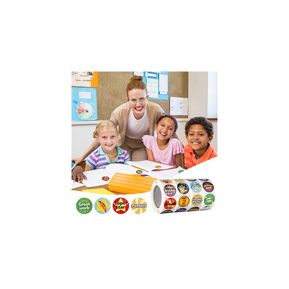 2000pcs Reward Stickers For Children 32 Designs Personalised Teacher ...