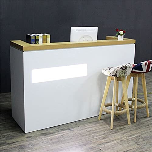 Reception Counter Simple And Modern Niche Clothing Store Cash Register ...