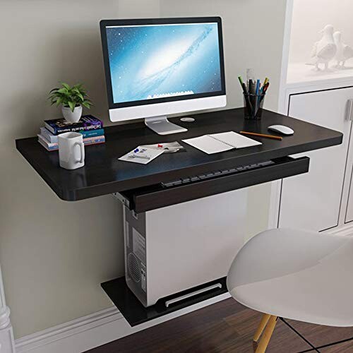 Folding table Desktop computer desk wall-mounted desk frame wall ...