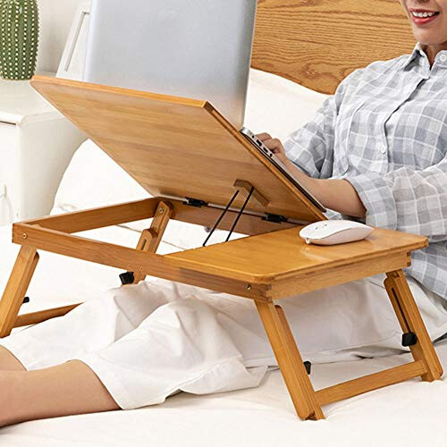 Bed Computer Table Modern Style Student Laptop Desk Bed Desk, Laptop ...