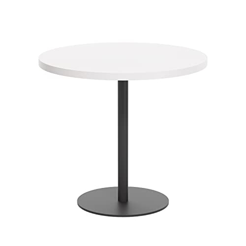 Office Hippo Circular Office Table, Sturdy & Robust Mid-Height Table ...