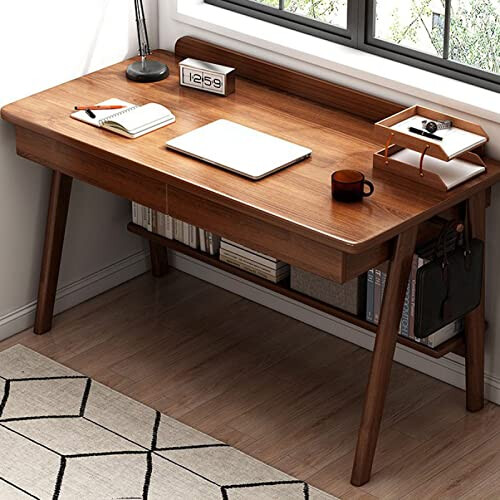 FAANAS Writing Desk, Home Office Workstation Computer Desk Mid-Century ... FAANAS Writing Desk, Home Office Workstation Computer Desk Mid-Century ...