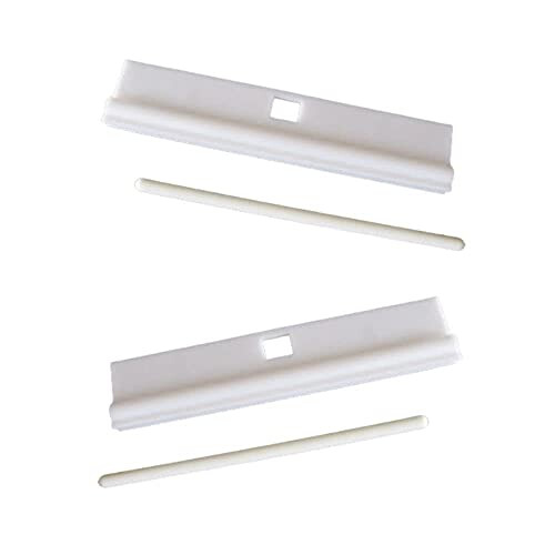 DIY Adjustable Vertical Blind Hanger 3.5? (89mm) Replacement White Hangers for Slats Louvre ...