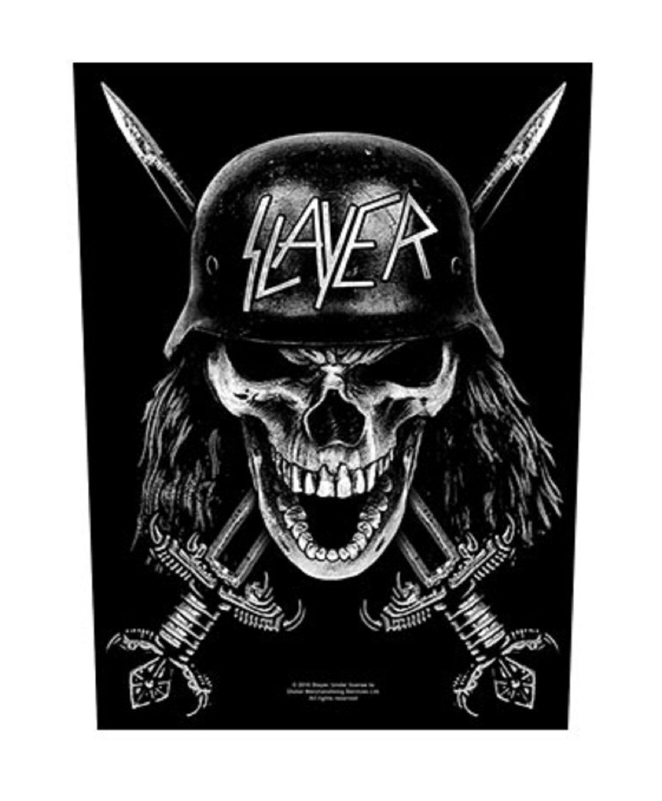 Slayer Wehrmacht Band Logo Back Patch on OnBuy