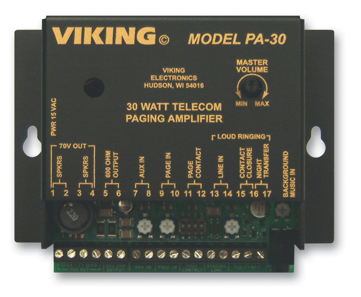Viking 30 Watt Telecom Paging Amp on OnBuy