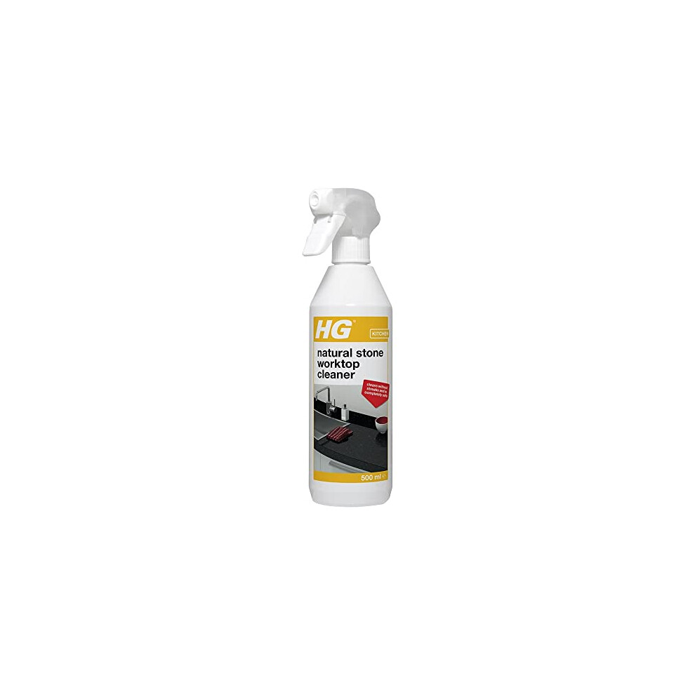 HG Natural Stone Kitchen Worktop Cleaner, Quartz Worktop Cleaner ...