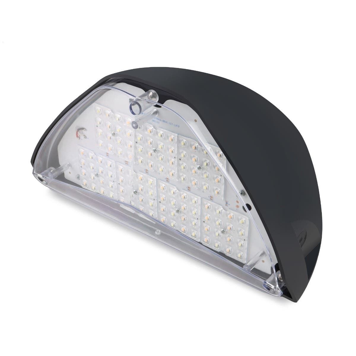 Bright Source Outdoor 28w Integrated LED Triangle Metal Wall Light ...