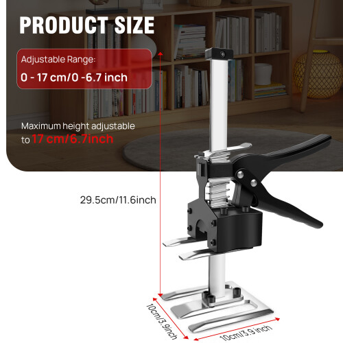 Arm Hand Tool jack Set Floor Jack Door Panel Lifting Cabinet Jack Board ...