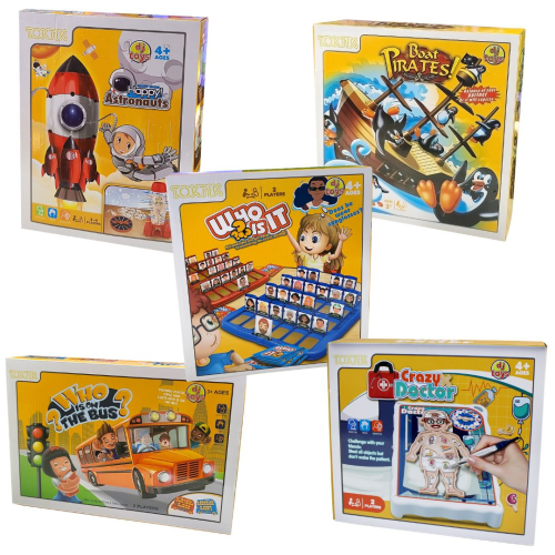 (One Of Each Bundle (5 Games) ) Kids 5 Piece Game Bundle Classic Family ...