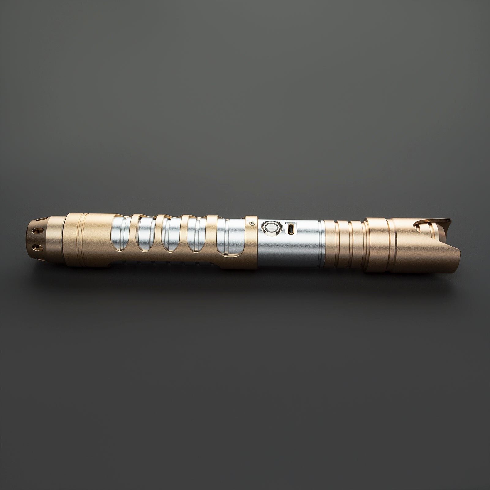 Star Wars Combat Lightsaber Baselit Custom No.113 FX RGB Gold Replica ...