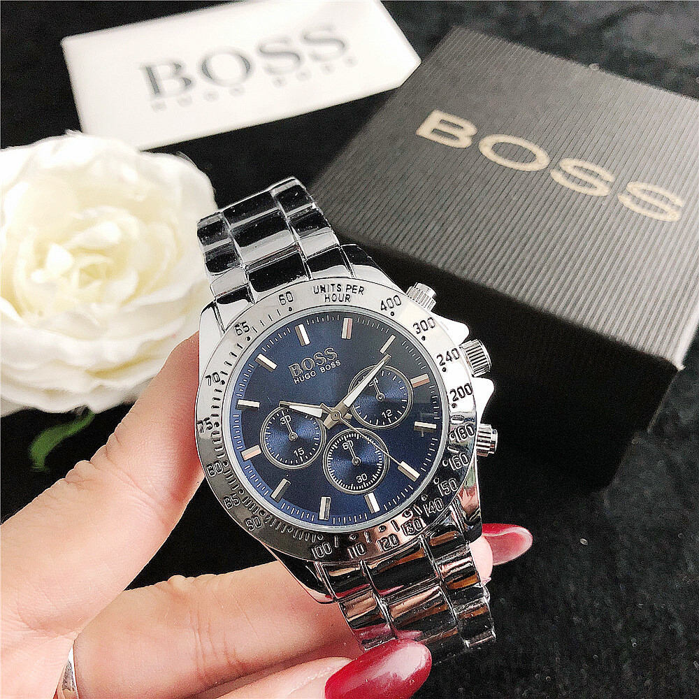 Hugo Boss Men's Hero Sport Lux Watch | Blue & Silver |Dial Men's Watch ...