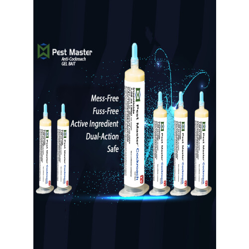 Pest Master Cockroach Gel Bait insecticide Defense Against Insect ...