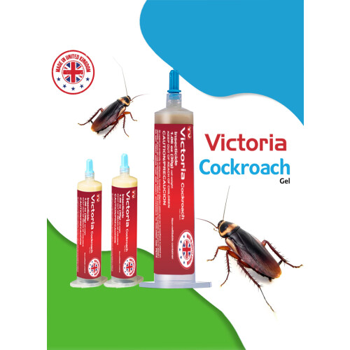 Victoria Cockroach Gel Bait insecticide Anti Insects Repellent Gel (Pk ...