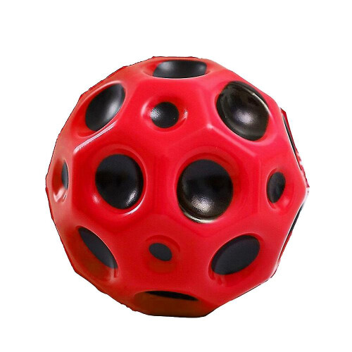 (Red) Extreme High Bouncing Space Balls, Cool Pop Bouncing Space Ball ...