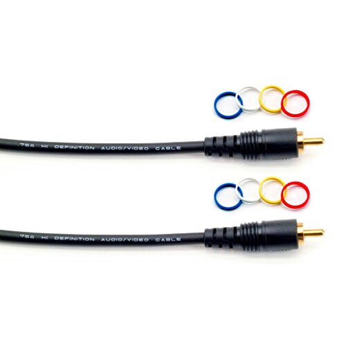 Mogami PURE PATcH RR-06 Professional Audio/Video cable, Mono RcA Male ...