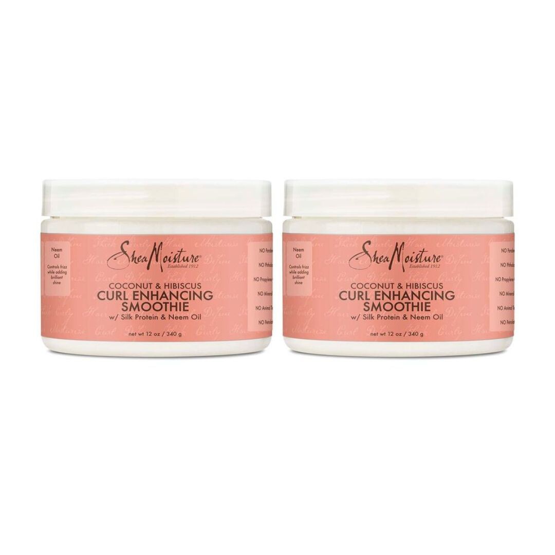 SheaMoisture Coconut & Hibiscus Curl Enhancing Smoothie For Curly Hair ...