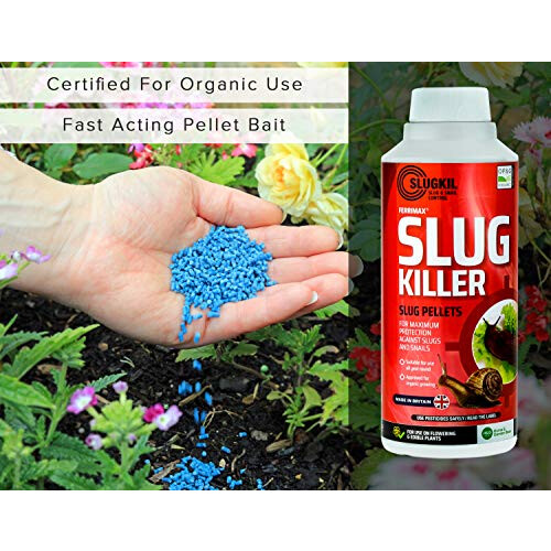 SlugKil Slug Pellets 600g - Slug & Snail Killer Pellets For Garden And ...