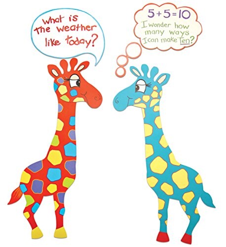 Springboard Jumbo Giraffe Shapes for Classroom Display - Pre-cut Card ...