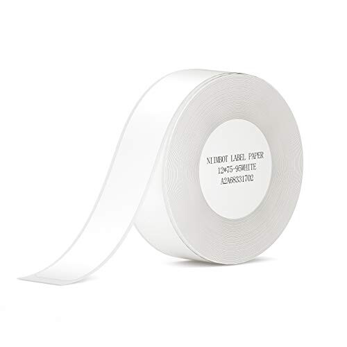 NIIMBOT Lable Maker Tape 0.47" x 2.95" (12?75mm) Thermal Printer ...