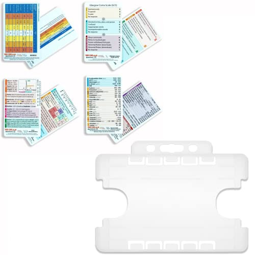 YardCard Badge Card Set | ECG Interpretation, Blood Result & ABG ...
