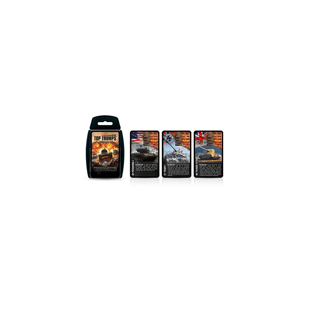 Top Trumps World of Tanks Specials Card Game, Play with 30 war machines ...