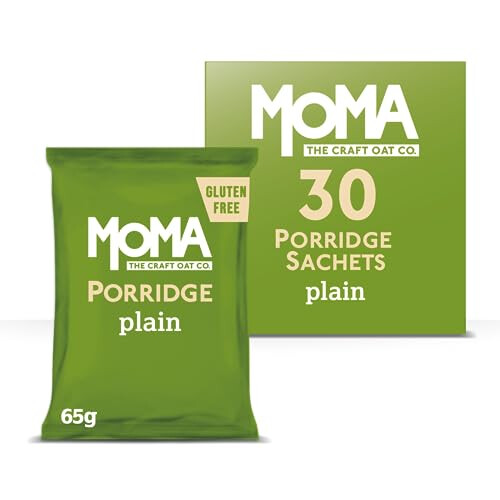 MOMA Porridge Sachets PLAIN (No Added Sugar) - Box of 30 x 65g ...