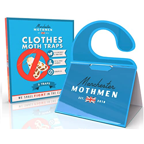 MANCHESTER MOTHMEN Moth Killer | 5 Professional Clothes Moth Trap ...
