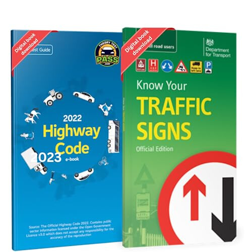 Highway Code 2024 UK Driving Theory Test Revision Flash Cards with 2024 ...