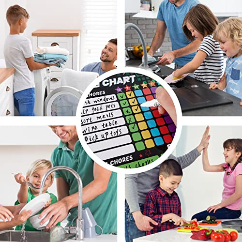 WERNNSAI Video Game Chore Chart - Magnetic Reward Chart for Kids Boys ...