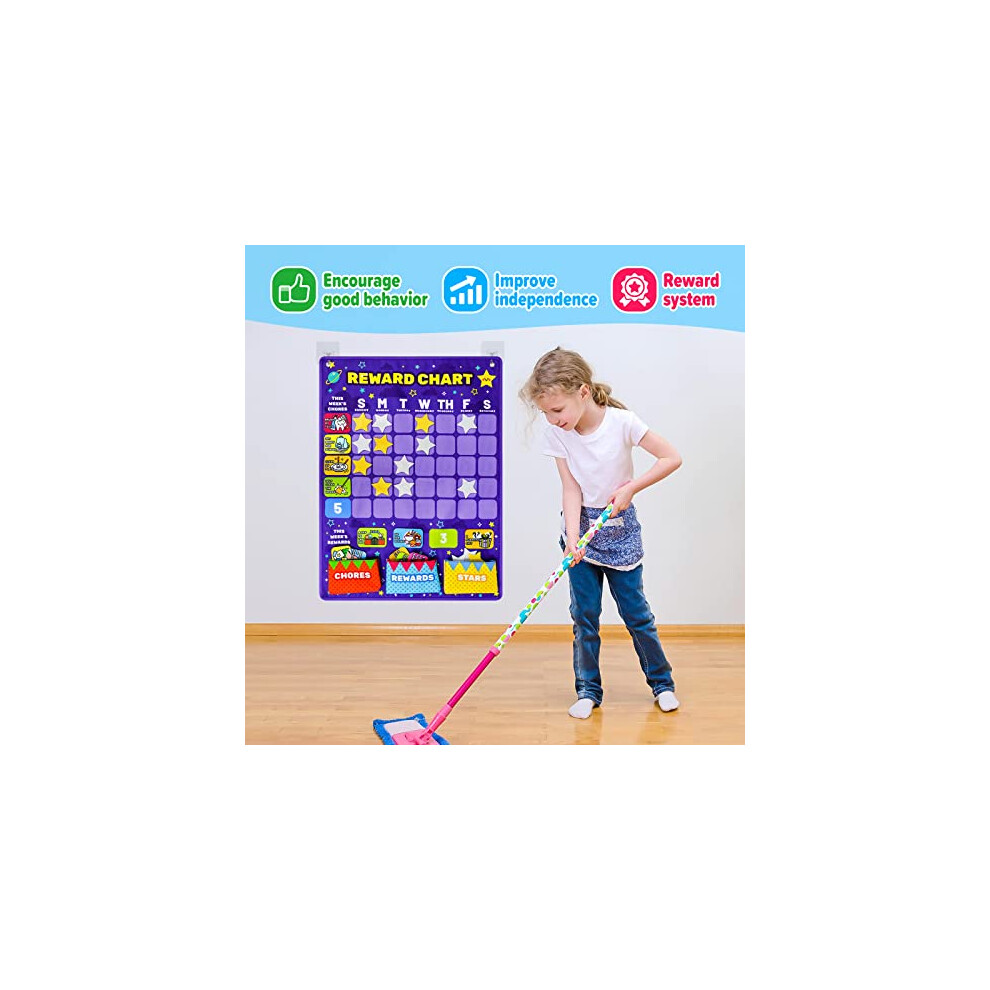 Taika 25.5x19 inch Reward Chart, Schedule for Kids, Daily Routine Chart ... Taika 25.5x19 inch Reward Chart, Schedule for Kids, Daily Routine Chart ...